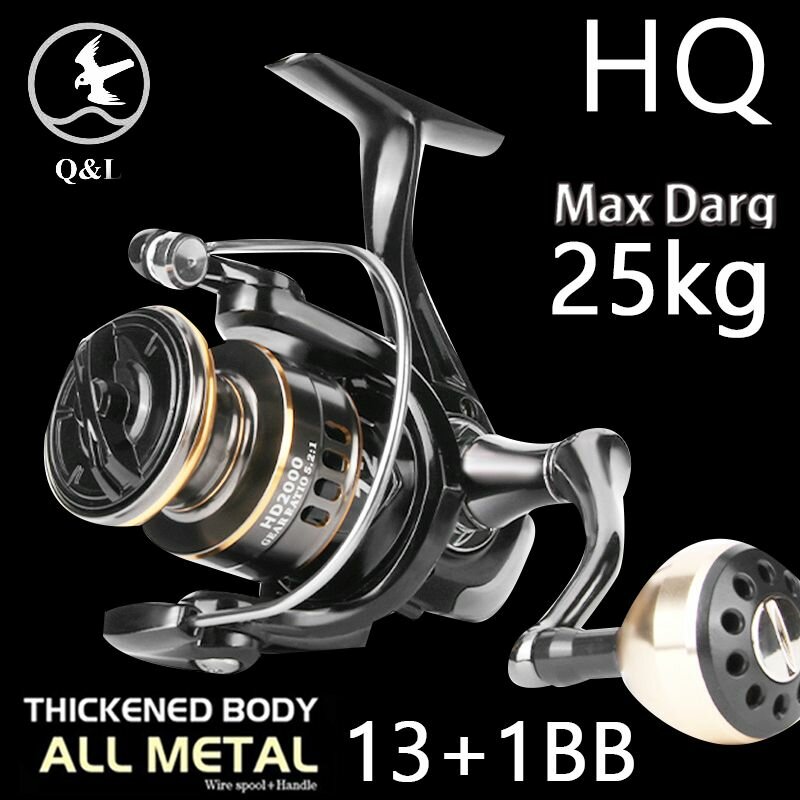 Катушка с байтранером 1000-7000 HQ 12+1BB подшипника рыболовная SHIMANO спиннинг для рыбалки