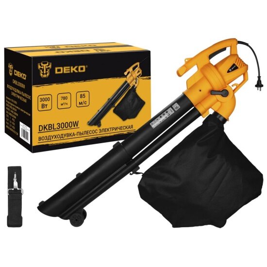 Воздуходувка-пылесос электрическая Deko DKBL3000W (083-2005)