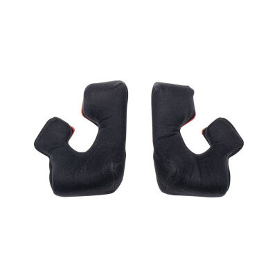 Подушки боковые шлема Leatt Moto 7.5 Cheek Pads (Black, 25mm, 2026 (4021370560))