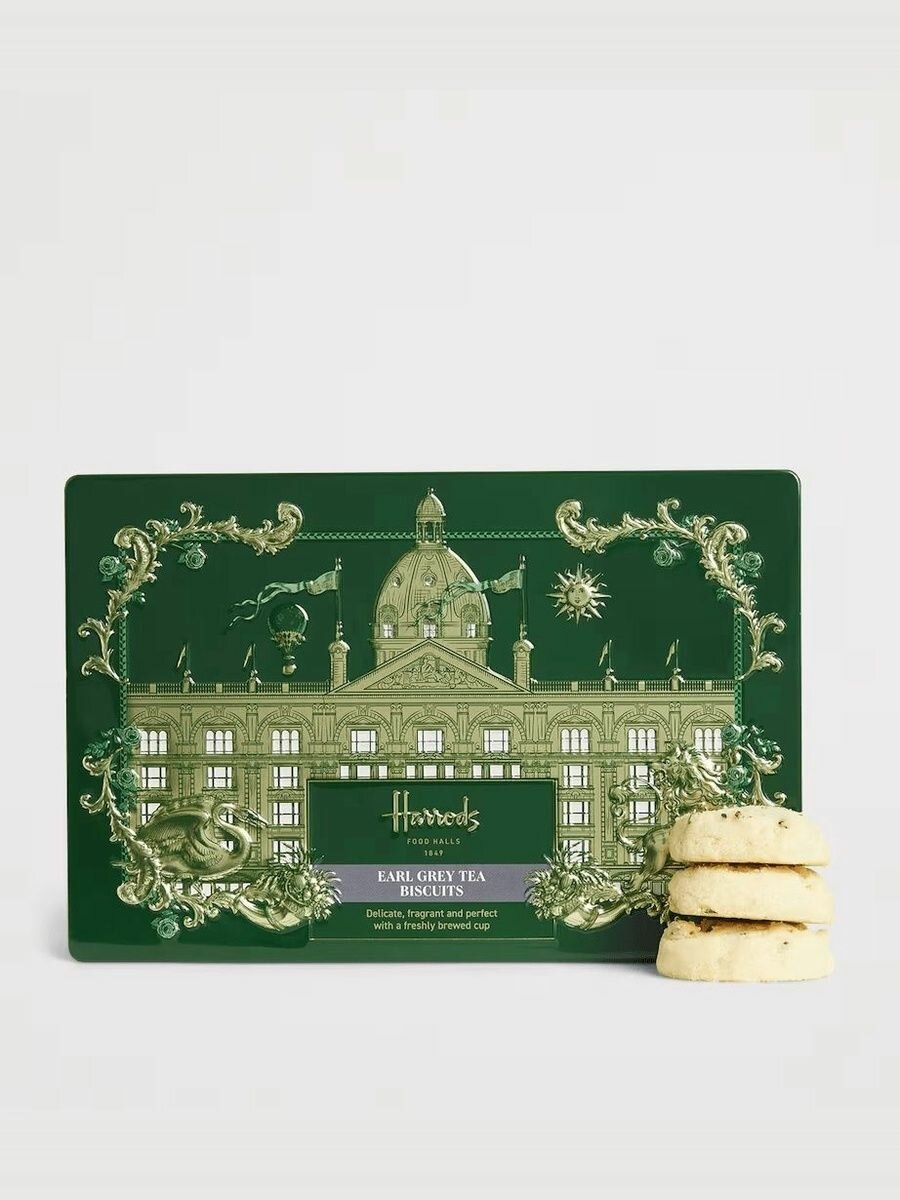Печенье Harrods с чаем Эрл Грей, 200 г
