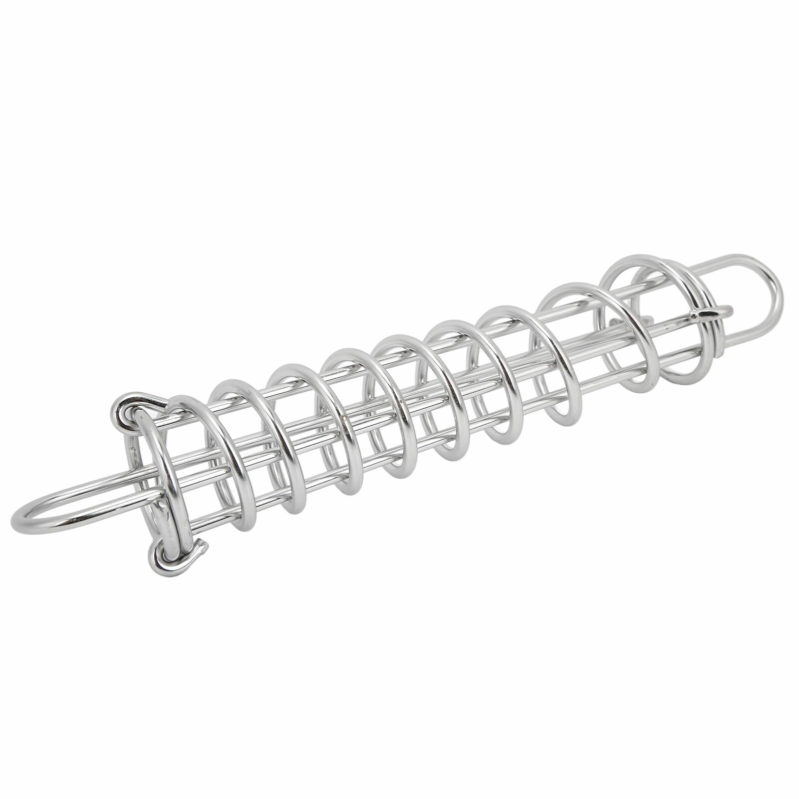 Пружина для швартовки из нержавеющей стали с амортизацией, 304 нержавеющая сталь, 6 мм диаметр, 370 мм длина, для яхт и морского оборудования