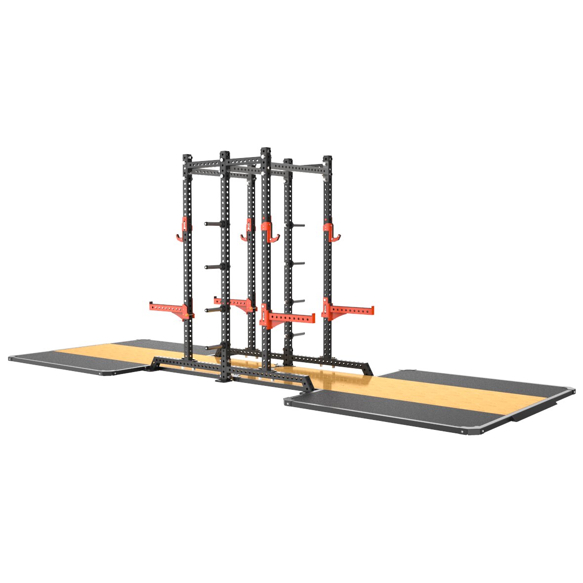 Impulse 5MS-01 две силовые полурамы MS01 с опцией-стойкой для хранения дисков MS00 и помостами SE5031 / MS31