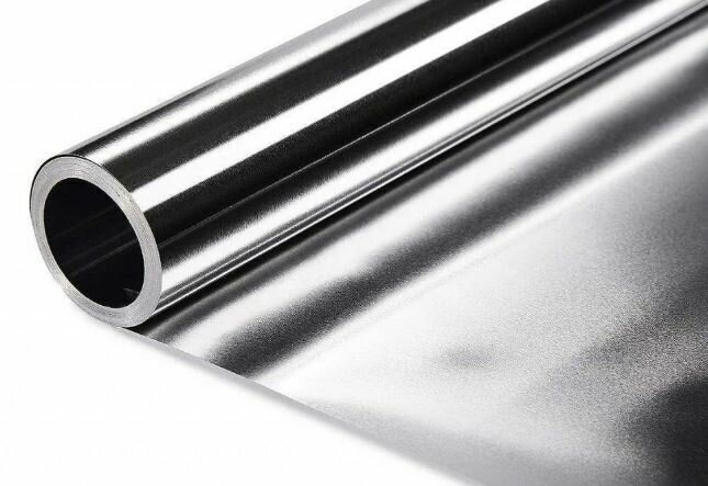 Фольга теплоизоляционная для бани 1м*10м Knapweed (10 м2) 40 мкм ГОСТ 618-2014. Пароизоляция отражающая, энергосберегающая фольга теплоизоляционная для бани и сауны