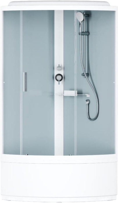 Душевая кабина AM.PM X-Joy W88C-401A-090WT, с крышей, белый