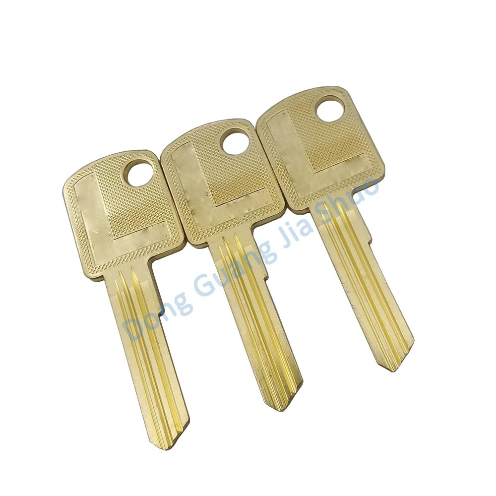 5 шт. JS DP1 немецкий многослотовый ключ пустой электронный замок ключ латунные заготовки ключей для слесаря
