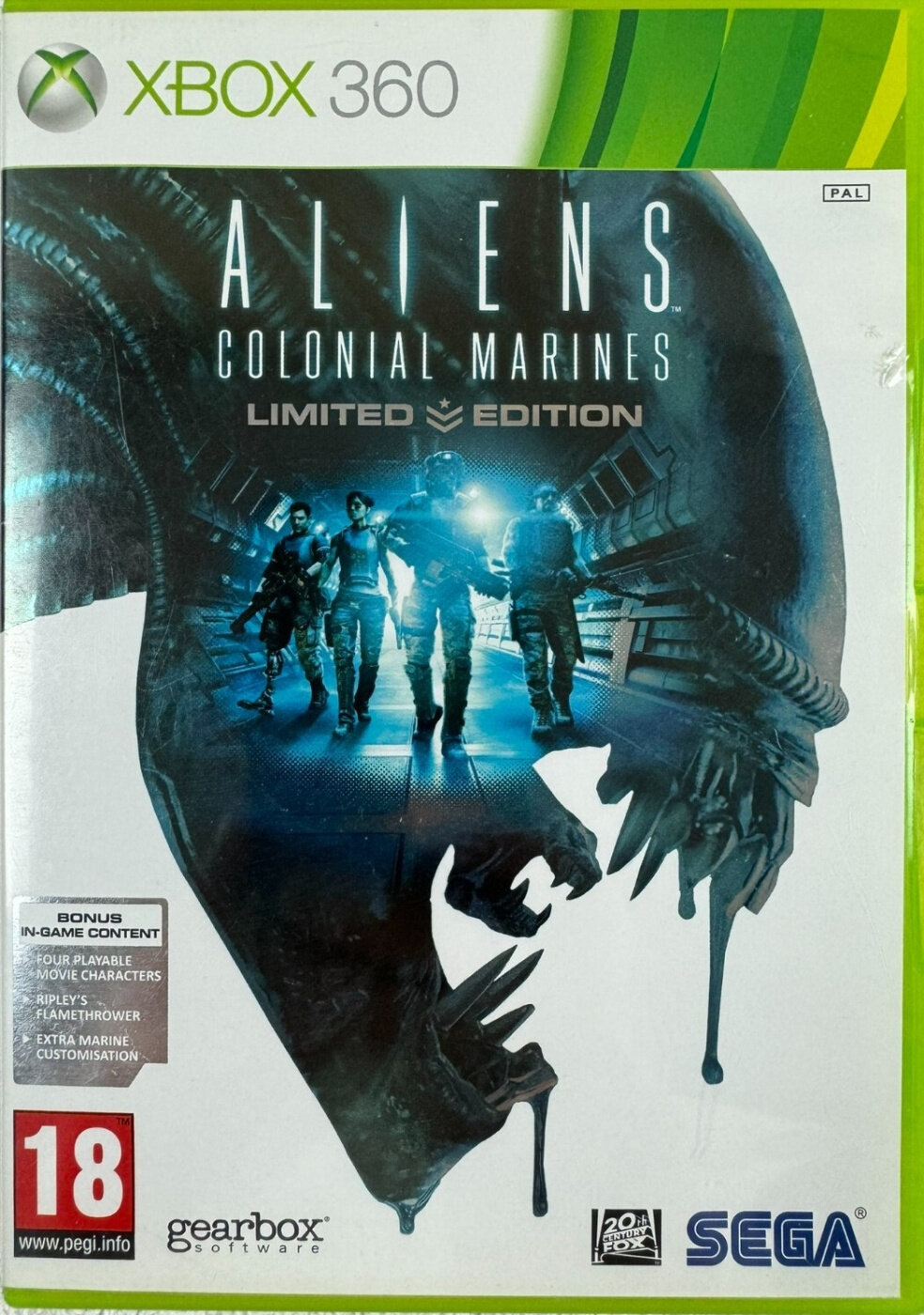 Aliens: Colonial Marines Limited Edition [Xbox 360, английская версия]