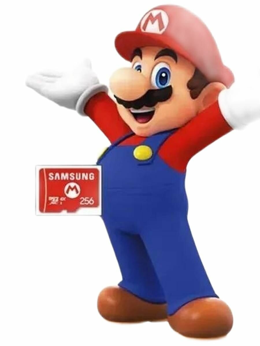 Инновационная карта памяти Samsung microSD Express 256GB, эксклюзивный аксессуар для Nintendo Switch 2