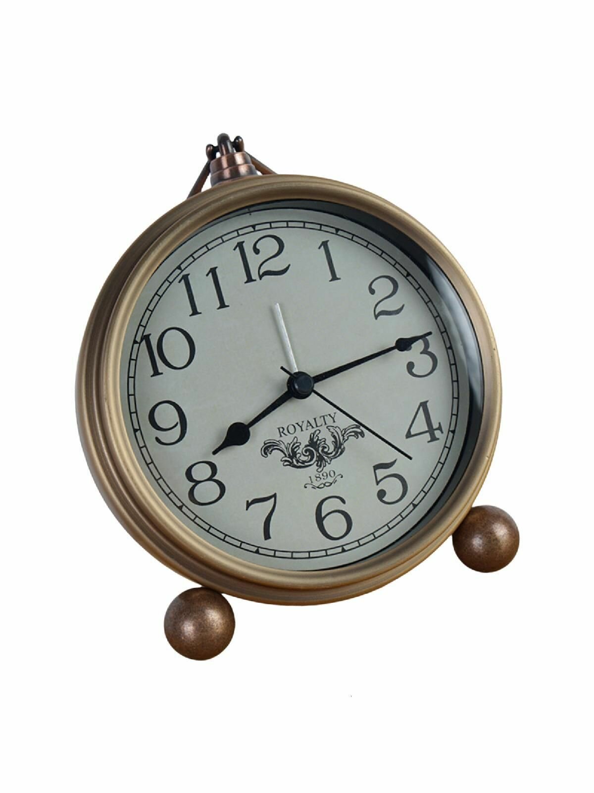 Будильник, в европейском стиле - Римские Настольные ретро-металлические часы