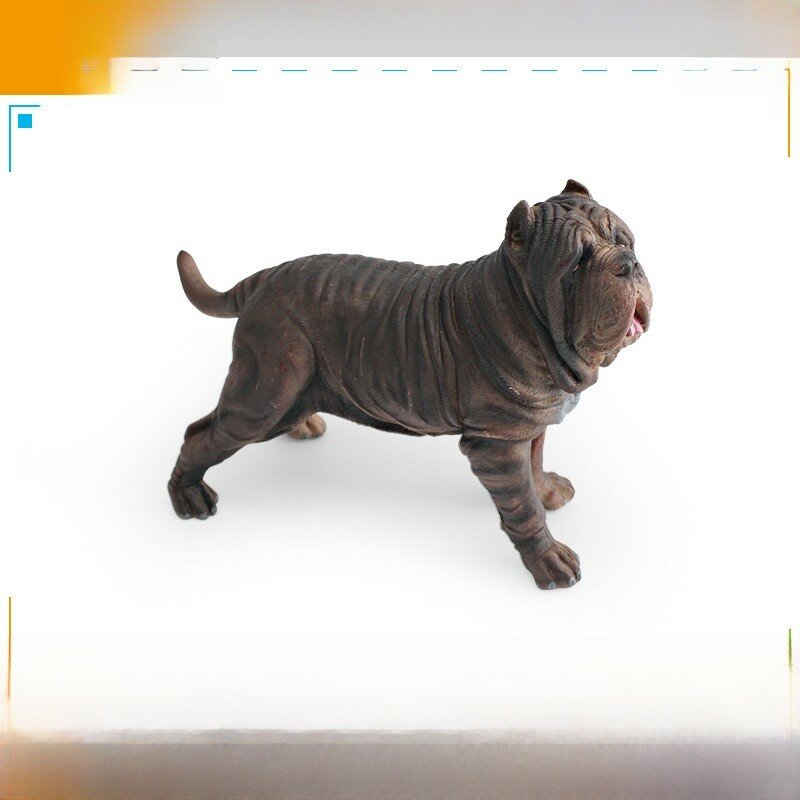 Large pet dog model pvc static decoration german shepherd and doberman collection for home or office style d