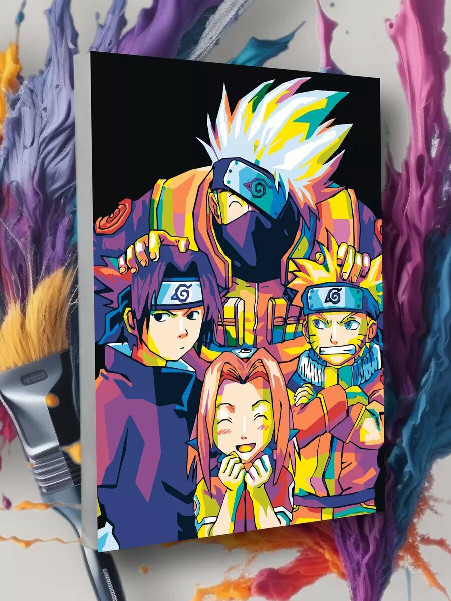 Картина по номерам Наруто