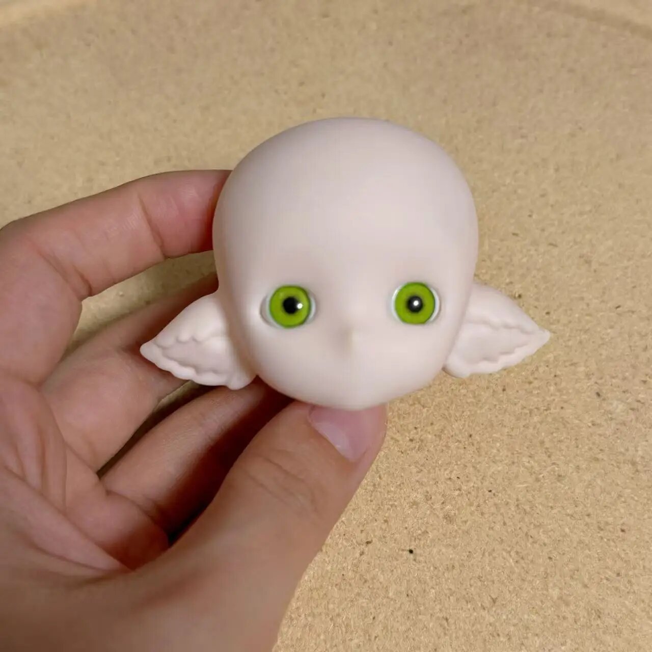 Кукла-эльф BJD 1/6 Белый, head 8, only head no body