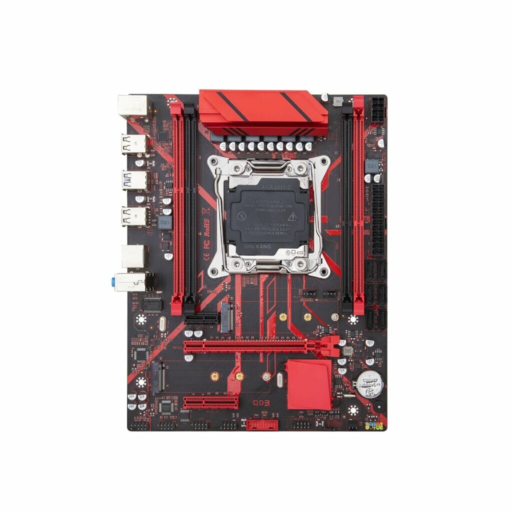 1 комплект материнской платы X99 QD3, материнская плата e5