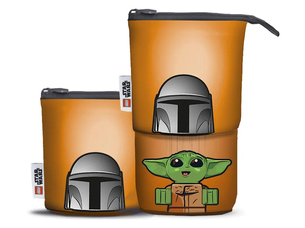 Пенал текстильный LEGO Star Wars 53459L Пенал текстильный Star Wars Мандалорец и Грогу