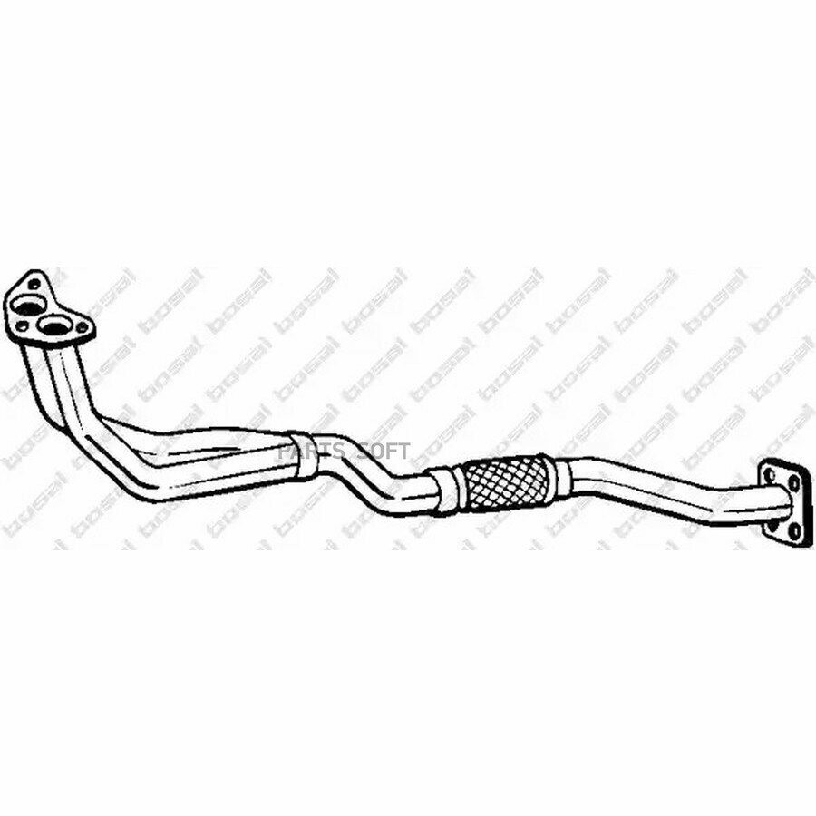 Глушитель Дэу DAEWOO ESPERO NEXIA от официального дистрибьютора, BOSAL, артикул 823935