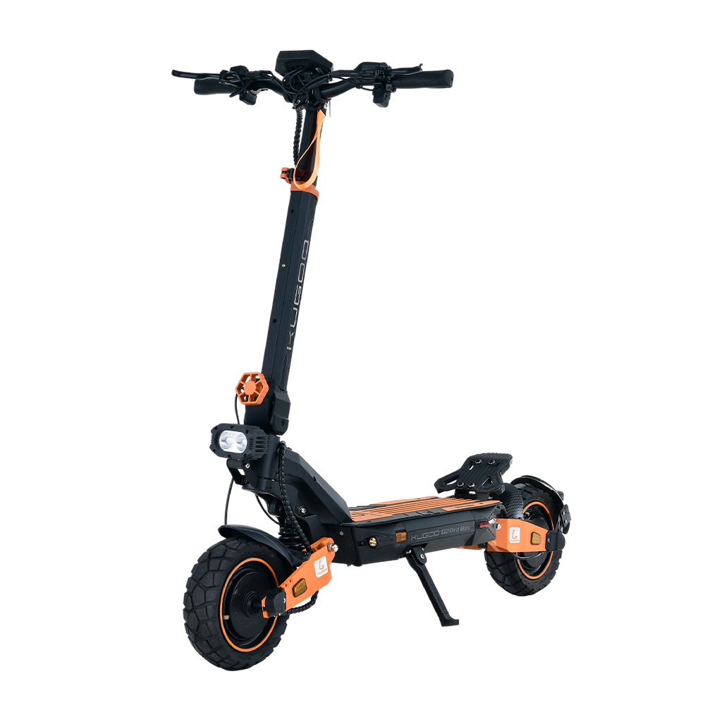 Электросамокат Kugoo Kirin G2 Pro Max, взрослый, максимальная скорость 60 км/ч, дальность хода 80 км.