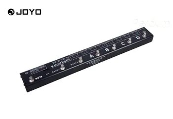 JOYO PXL-LIVE, Программируемый контроллер педалей с двойным 4-канальным переключателем 8 петлями, функциями отключения