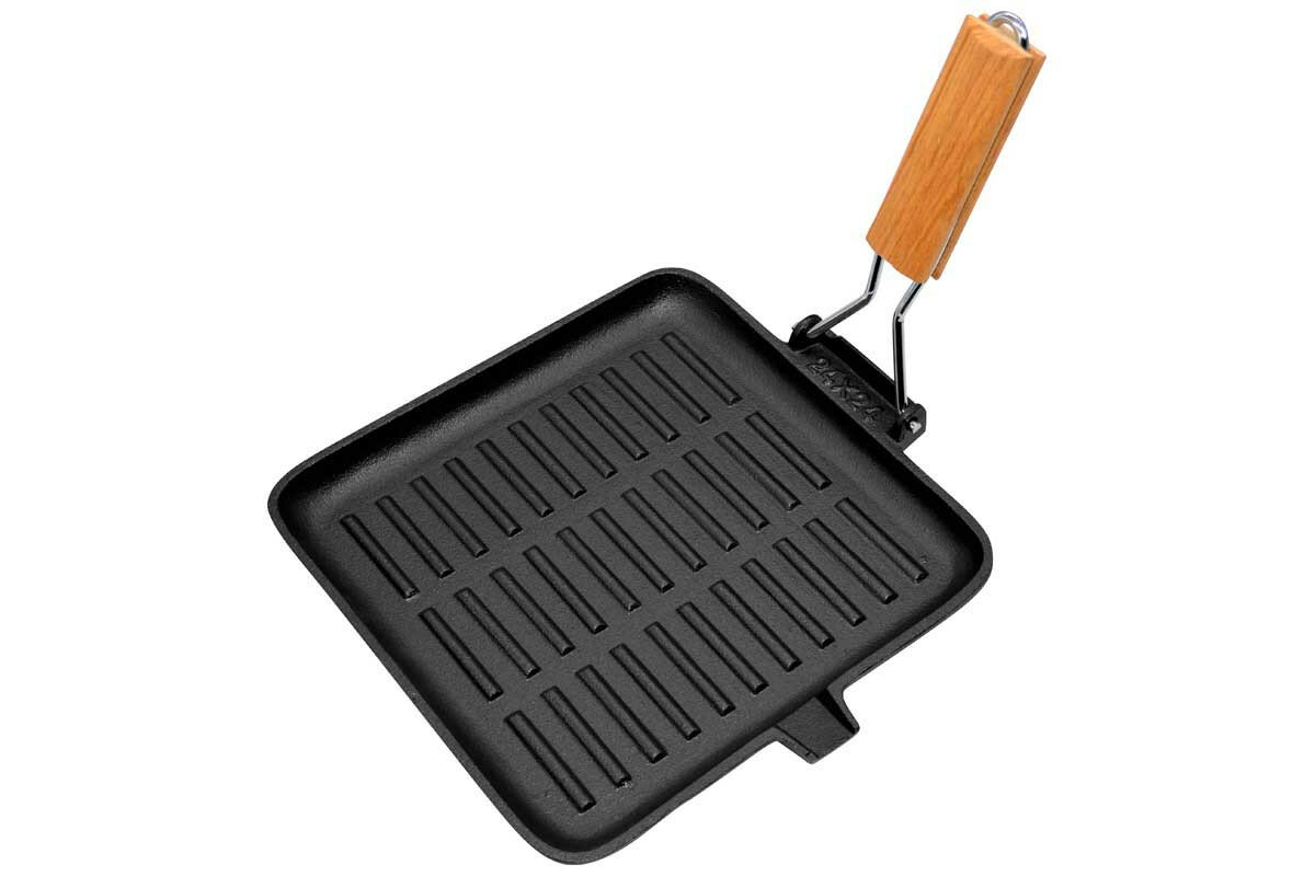 Сковорода MALLONY PADELLA сковорода-гриль 28*28см чугунная