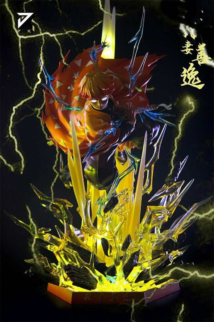 Аниме фигурка Истребитель демонов, Дзэницу Агацума, Может излучать свет