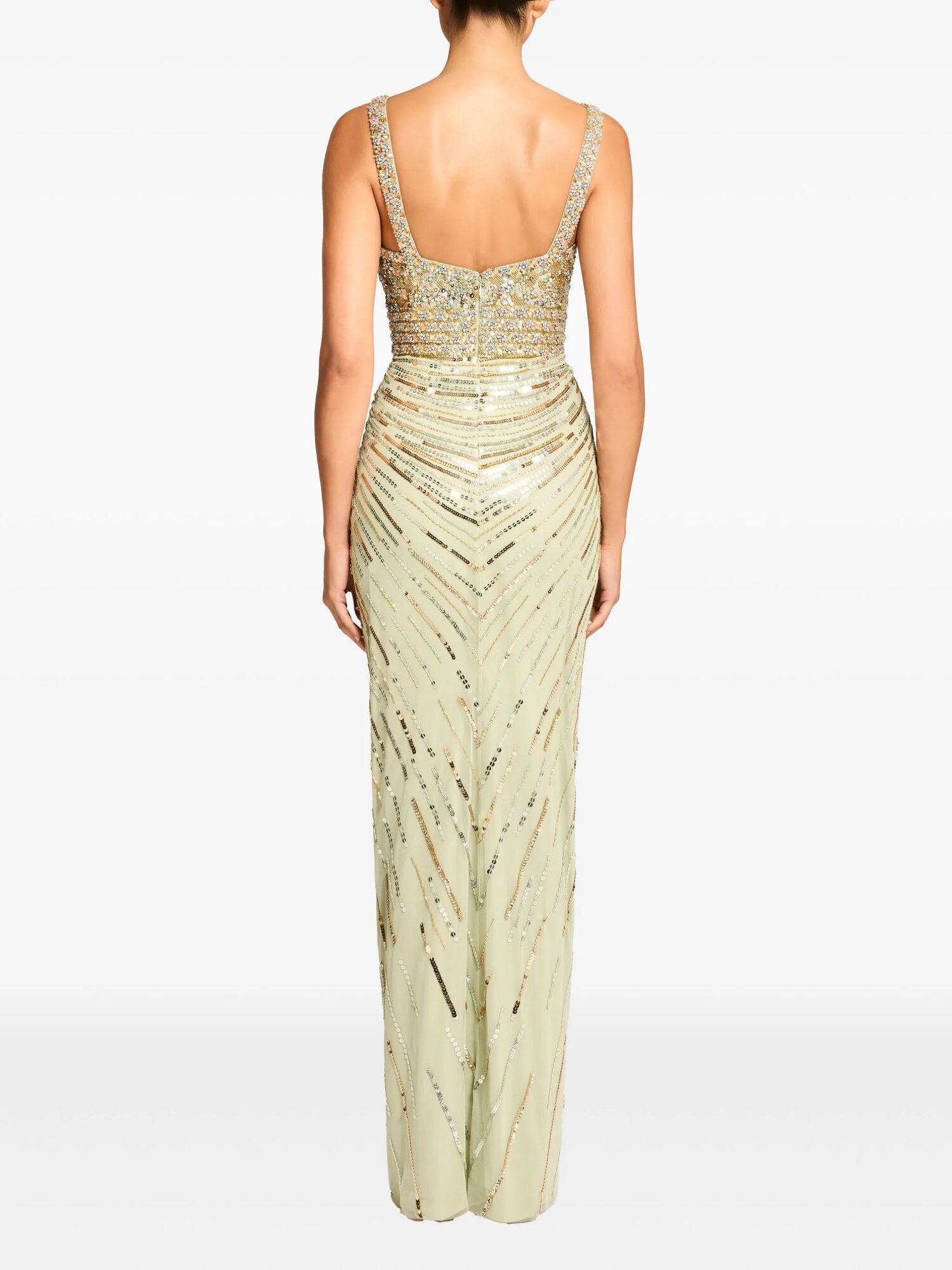 Платье Jenny Packham Elixir, размер 10, green — фото 1