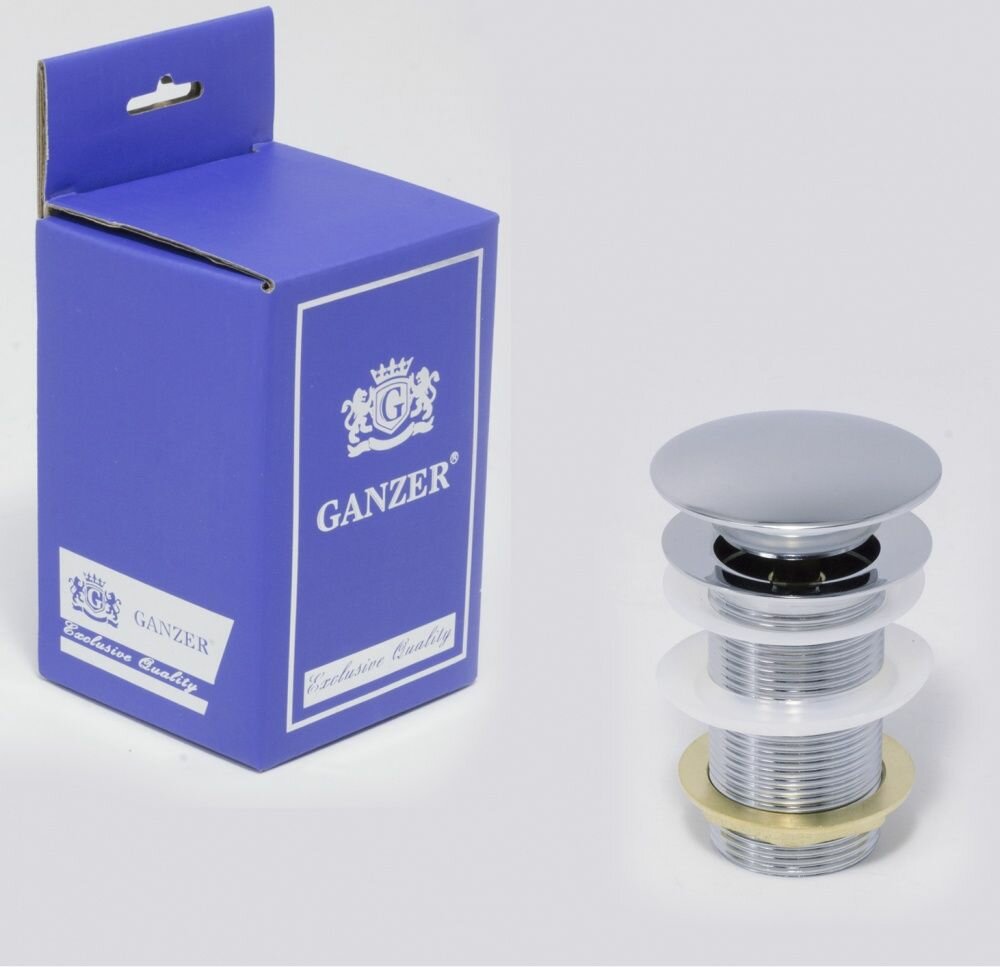 Донный клапан без перелива GANZER GZ5717(F-17)