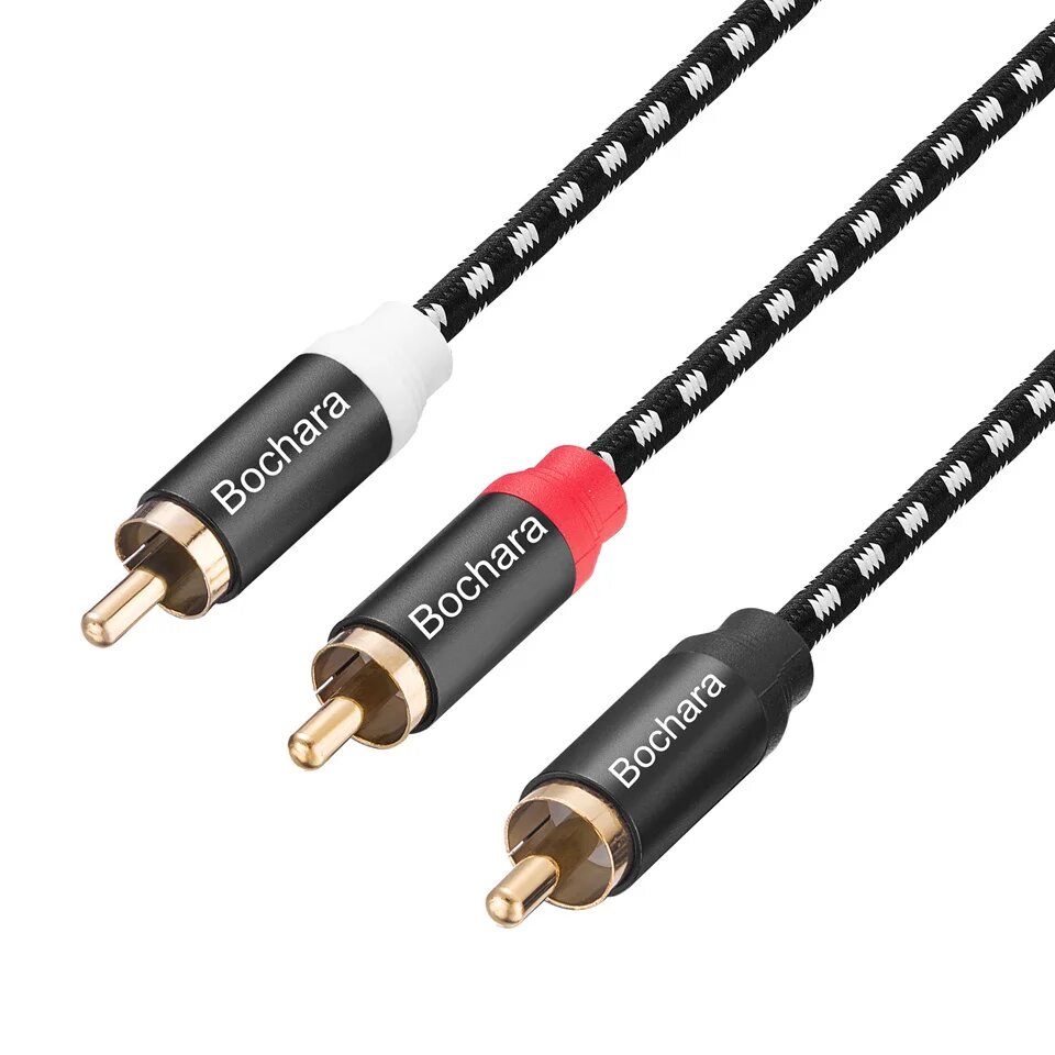 Bochara Разветвитель RCA на 2RCA