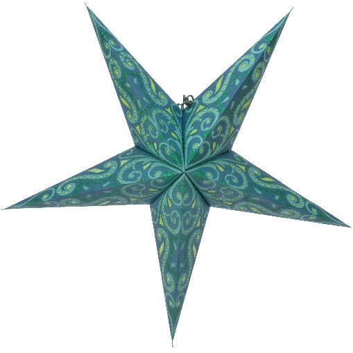 Светильник Звезда из бумаги Лилла 60 см, Kaemingk, 484249-3