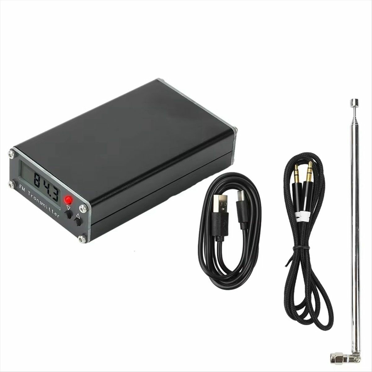 2000M 0,5 Вт FM-передатчик с ЖК-цифровым дисплеем FM-стереопередатчик