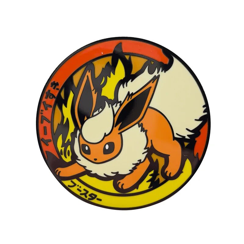 Булавка Pokemon Flareon Bandai, цвет 5