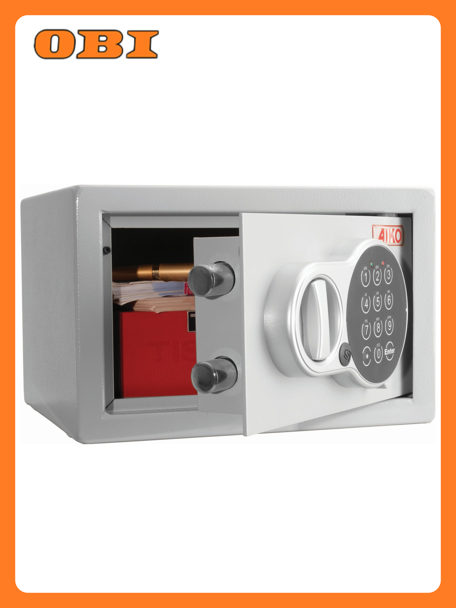 Сейф для денег AIKO T-17 EL 7 л