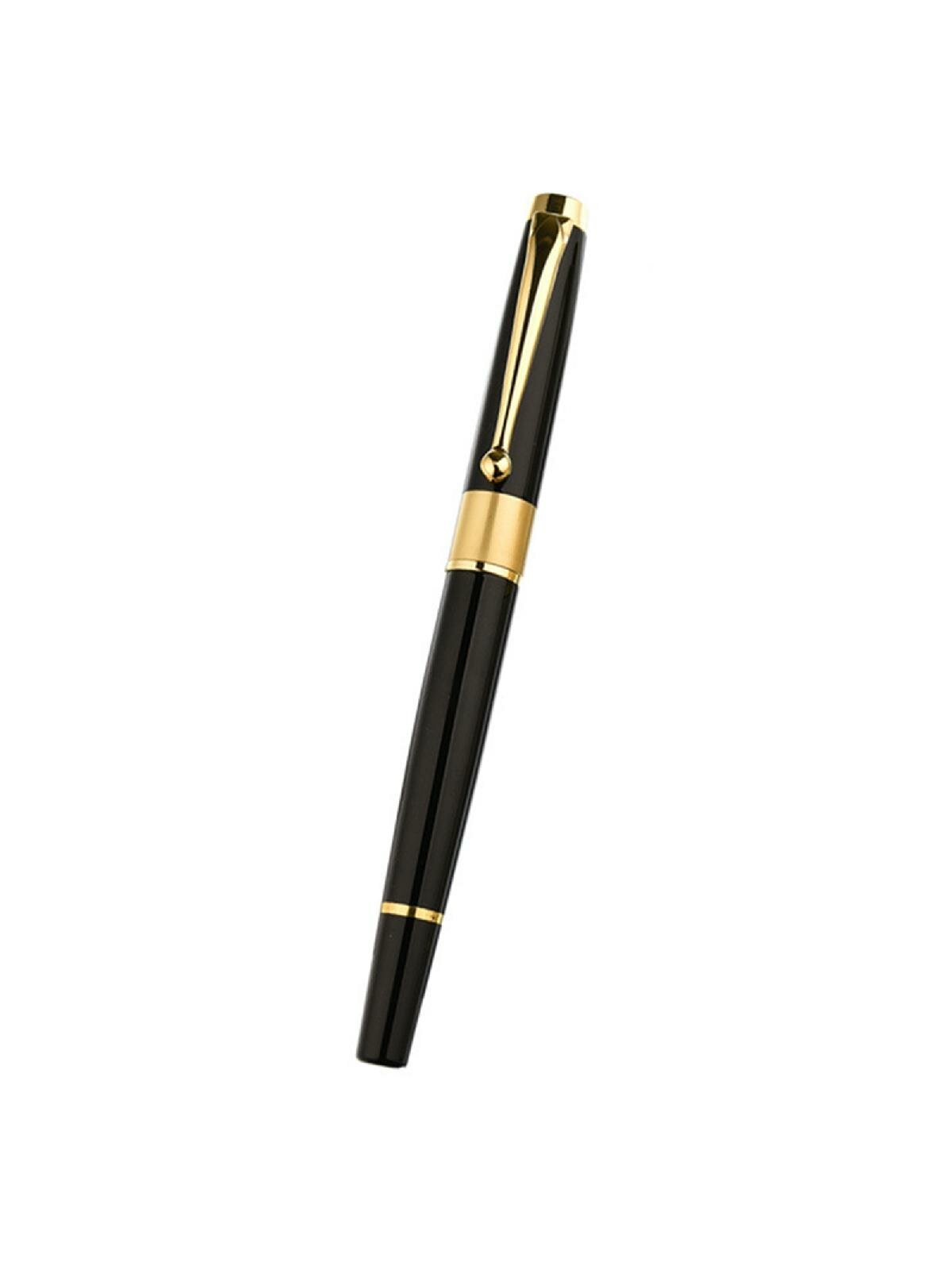 Алюминиевая ручка для подписи Металлическая шариковая ручка с карманным зажимом для письма 0,5 мм