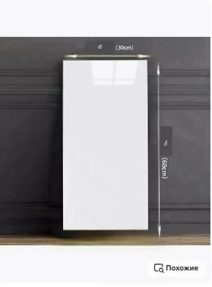 Самоклеящаяся глянцевая настенная плитка из ПВХ, 60х30 см, для оформления кухни, ванной, гостиной и коридора.