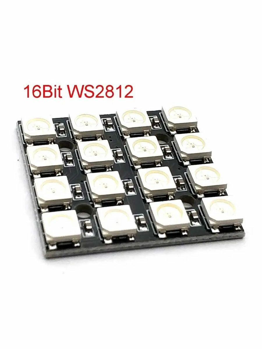 WS2812 привел цифровую панель матрицы гибкий экран 16-бит 5050 RGB WS2812 кольцо индивидуально адресируемые пиксели