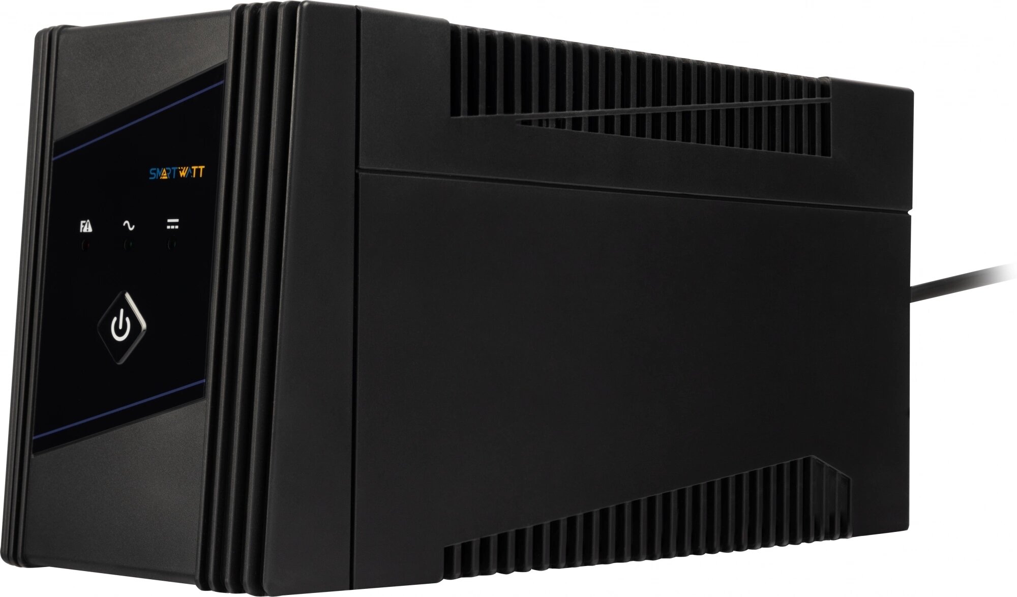 Источник бесперебойного питания SMARTWATT UPS UNI 850 черный 850/500 ВА/Вт, напольный, линейно-интерактивный, LED индикация, Shuko CEE7/4 - 2 шт.