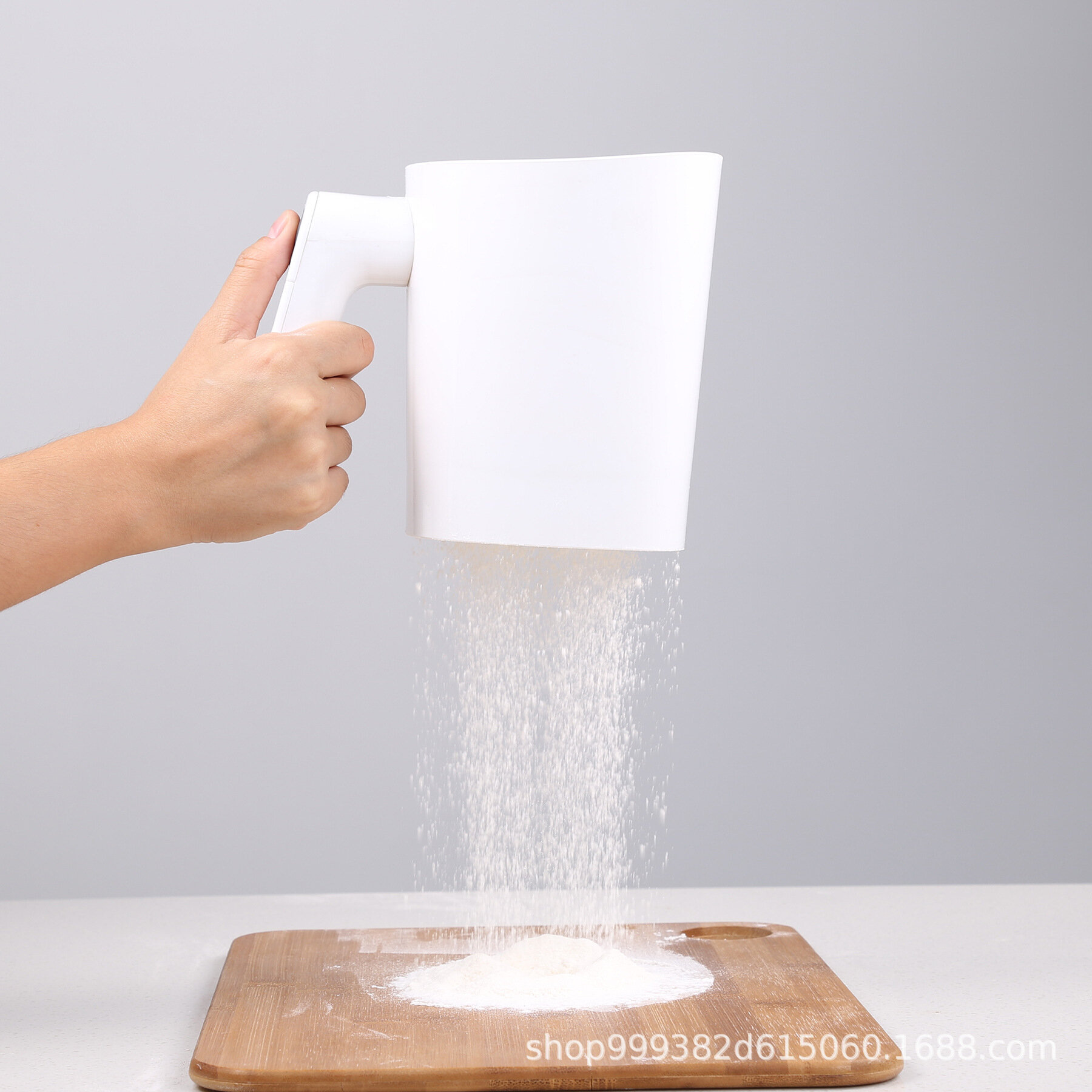 Электрическое сито для муки для дома, отеля, ресторана, кухонные инструменты, сито для выпечки, электрический фильтр-сито