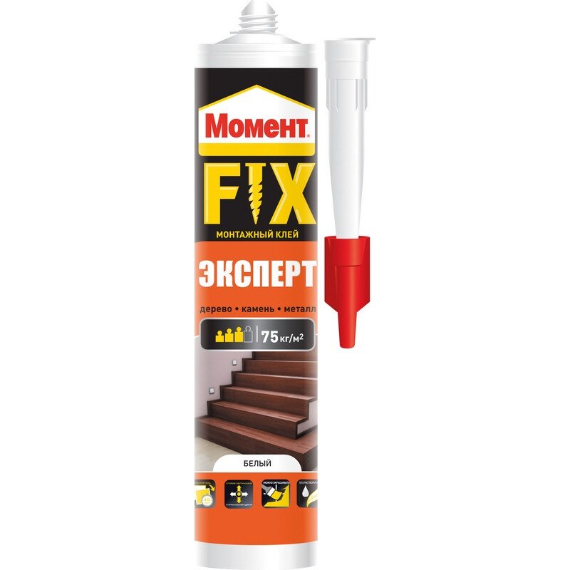 Клей момент "Fix", Эксперт, монтажный, 380 г (2126035)