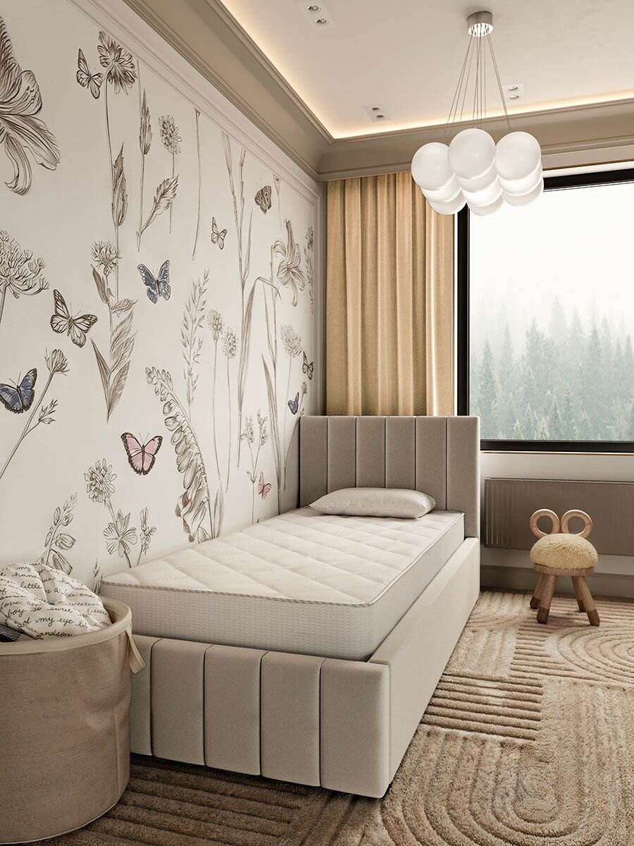 Микс Интерьер кровать Милан 90х200 с подъемным механизмом