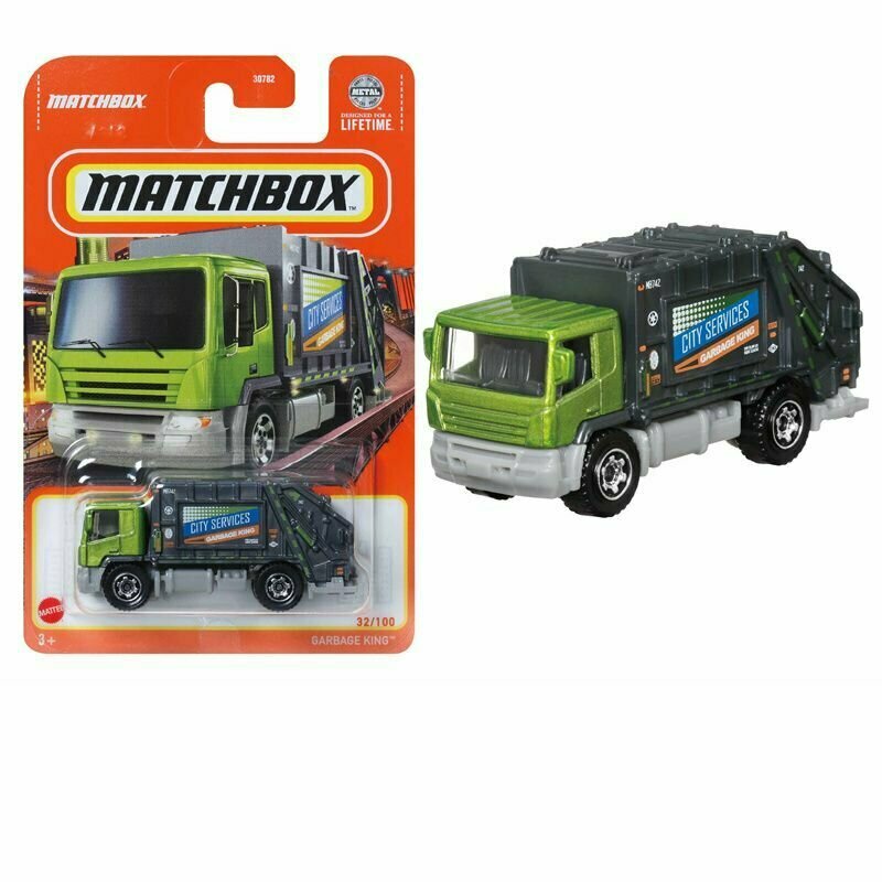 Машинка Matchbox 2024-30782: Garbage King