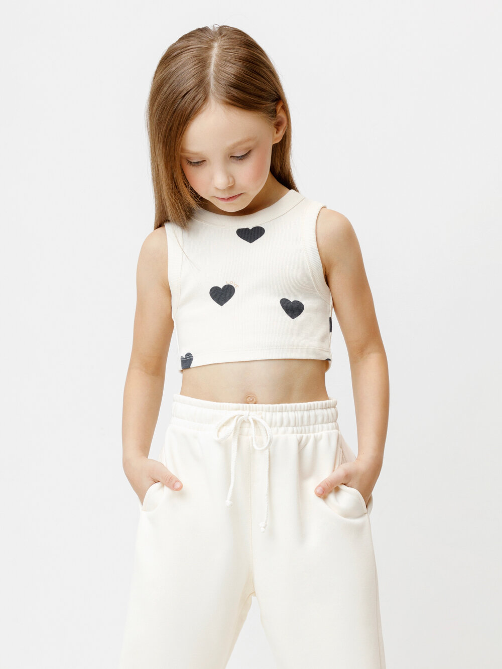 Майка КР 303034-1/молочный 0605 Н211 к733