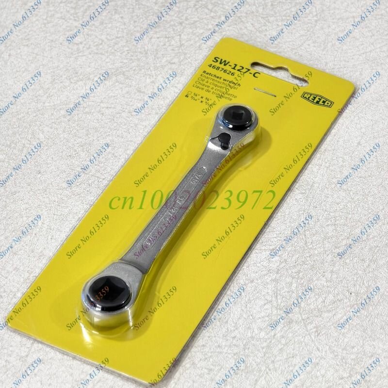 1PC SW-127-C 4687626 REFCO Новый ключ с трещоткой для ремонта компрессоров холодильного оборудования и кондиционирования воздуха