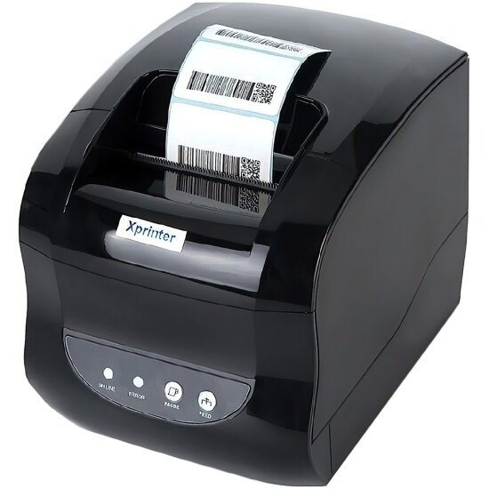 Термопринтер этикеток Xprinter XP-365B USB+LAN