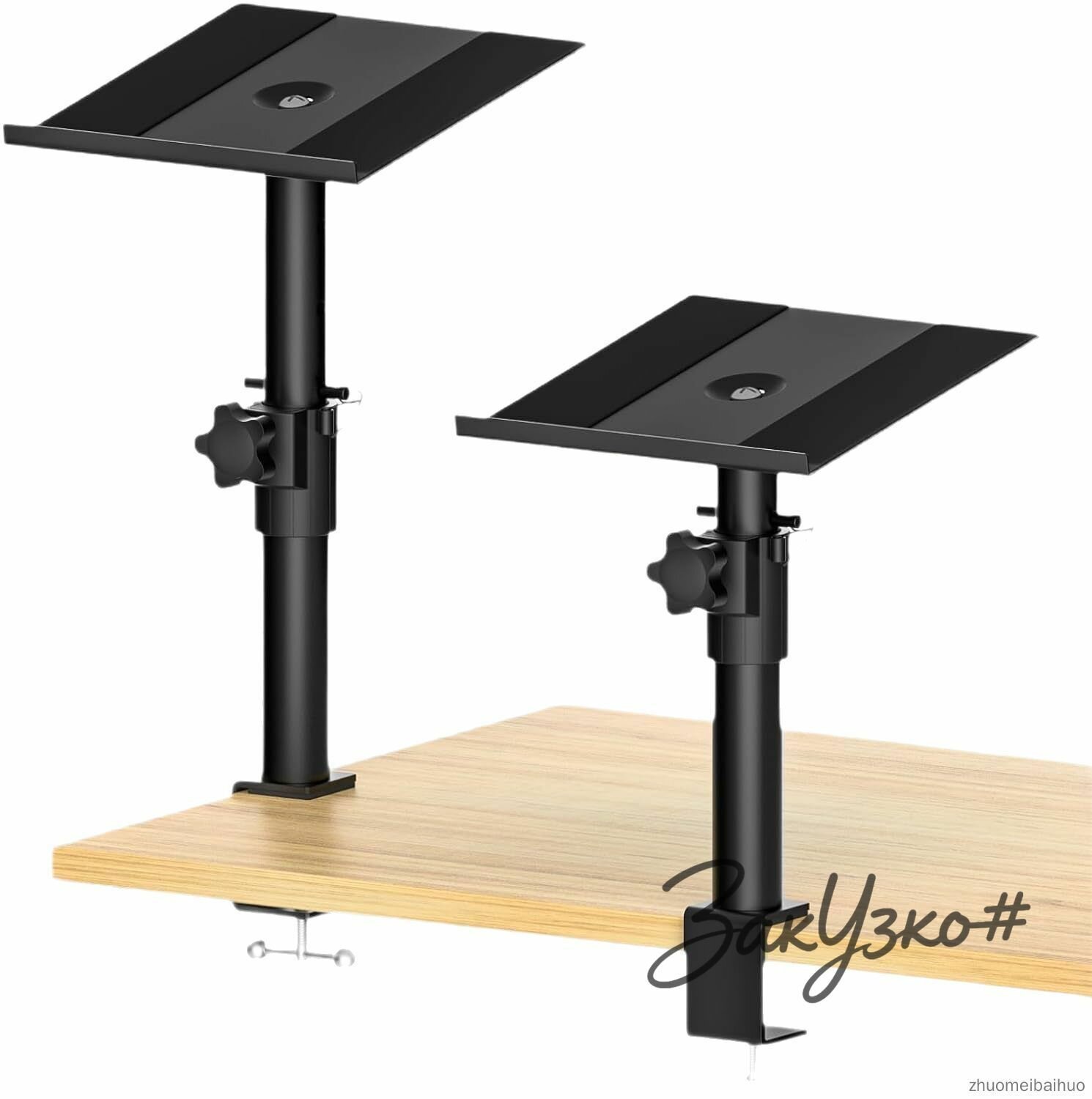 Подставки для колонок Настольный мониторный динамик C-образная зажимная стойка 1 пара