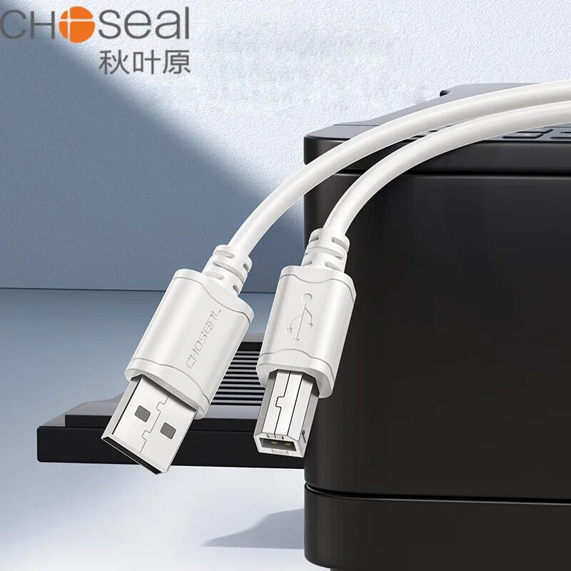 CHOSEAL USB кабель для принтера, 2 м — фото 1