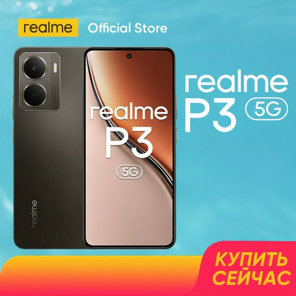 Смартфон Realme P3 5G, 8/256ГБ, global