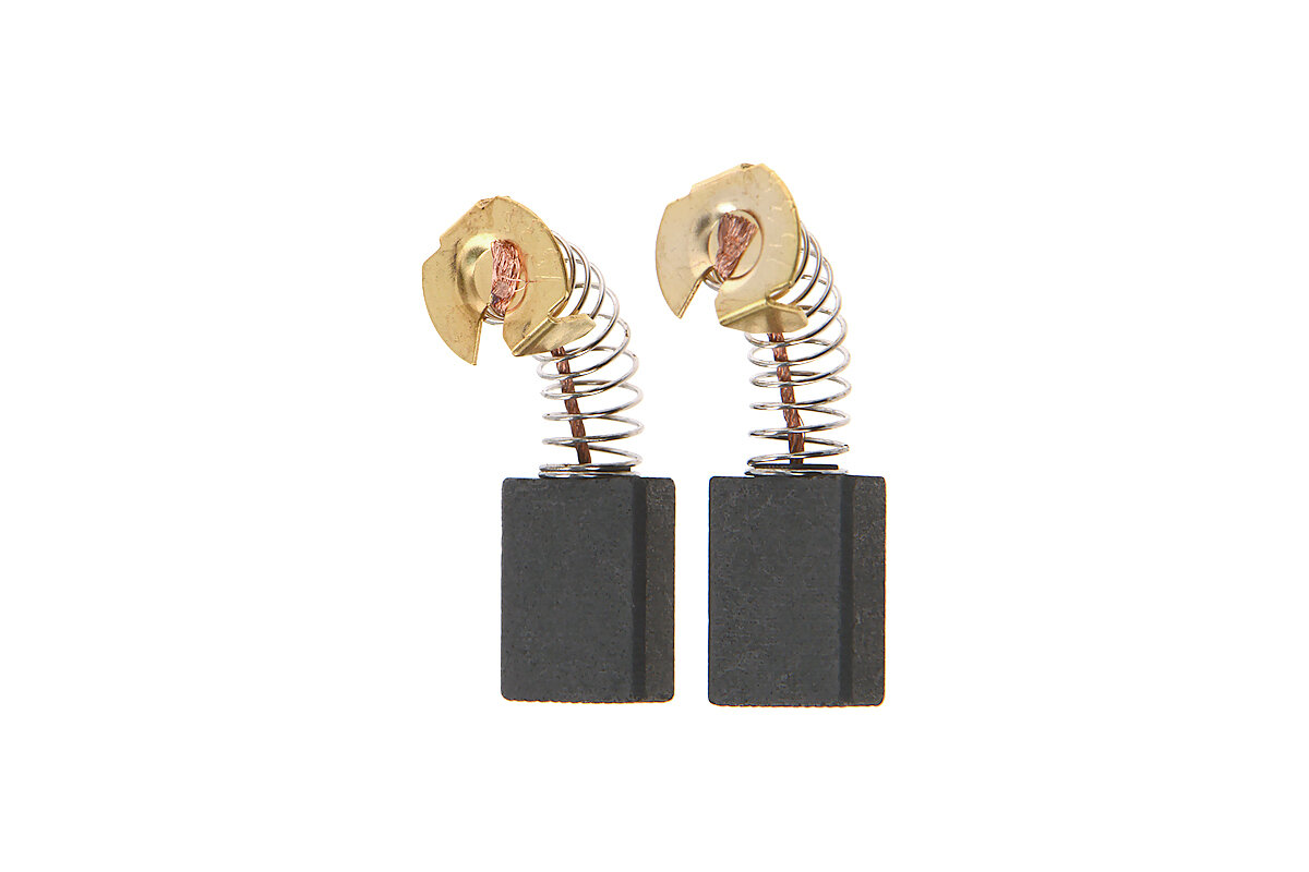 Щетки угольные 6.5x13.5x18 (пружина, пятак-уши, автоотключение)181044-0 для пилы торцовочной MAKITA LS1030