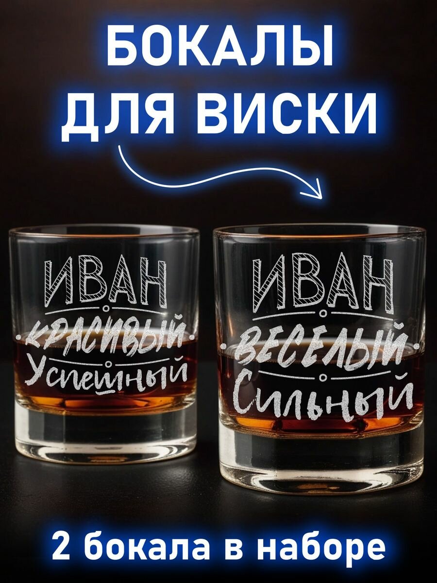Именной набор для виски Иван