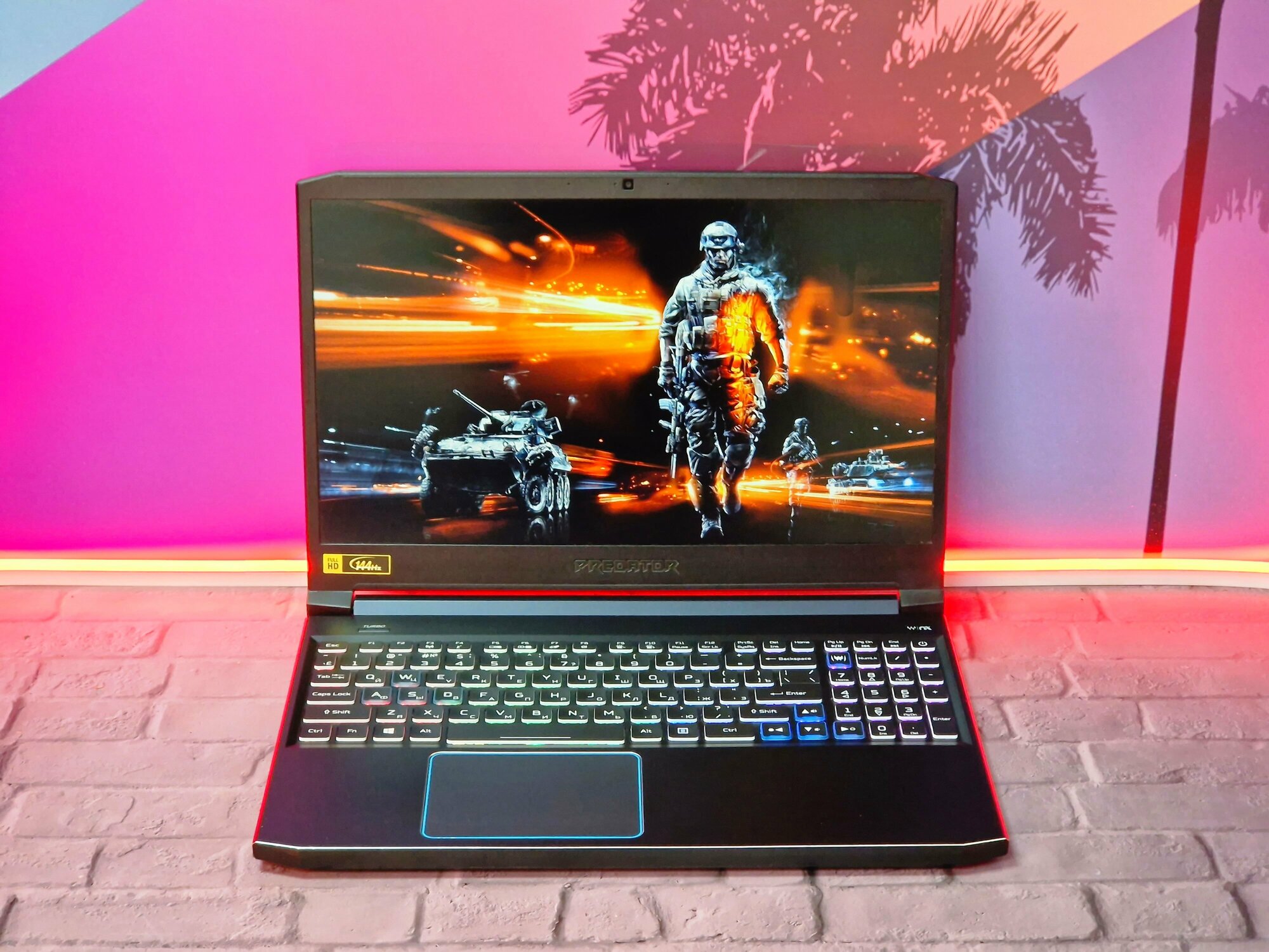 15.6" Ноутбук ACER Predator Helios 300 PH315-52, 144ГЦ IPS, Core i7 9750H, 16 ГБ, SSD 512 ГБ, GeForce GTX 1660Ti, Win10Home, черный
