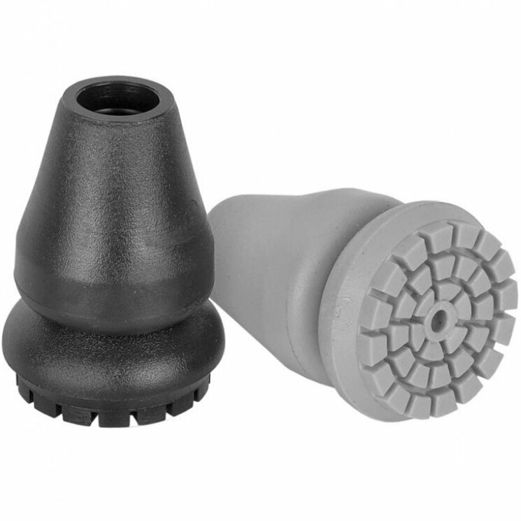 Универсальная насадка для трости и костыля 13/MR. P (Ø 18-20 мм.) серая