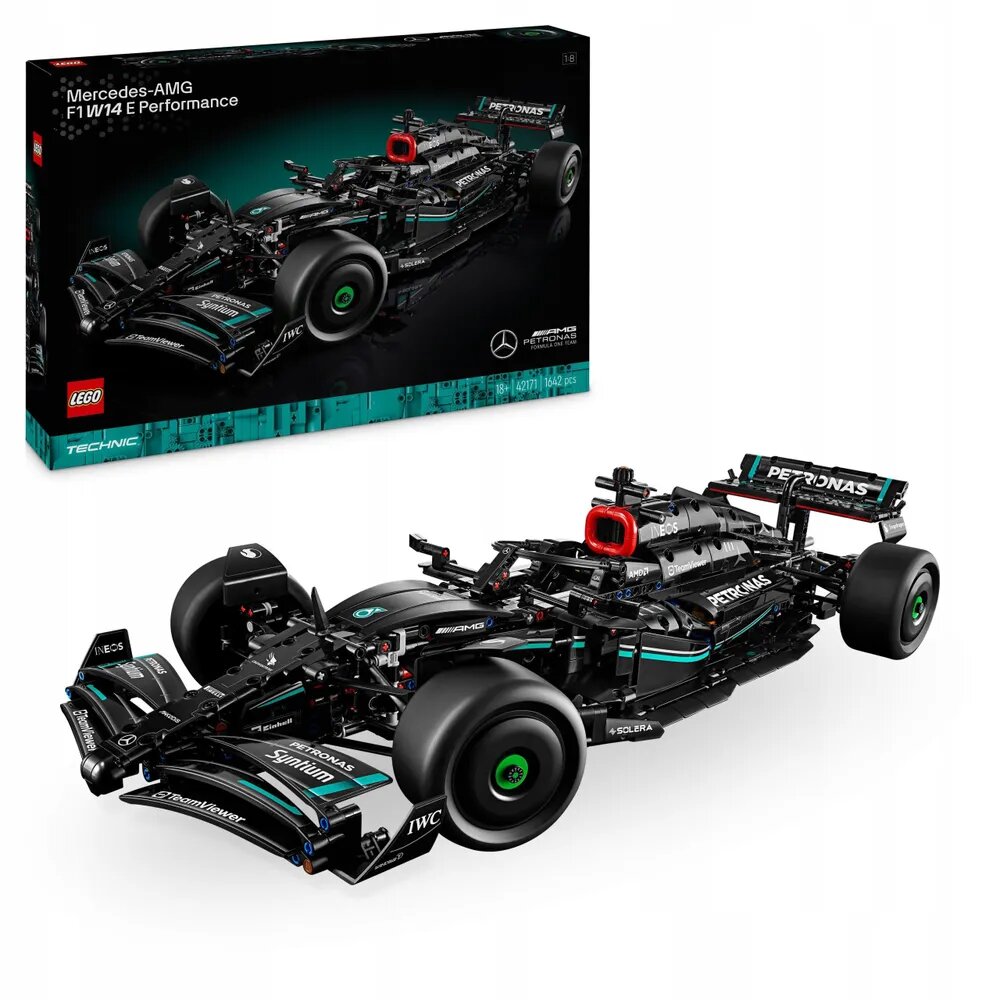 Конструктор LEGO Technic - Mercedes-AMG F1 W14 E Performance - Мерседес-АМГ - Лего Техник 42171