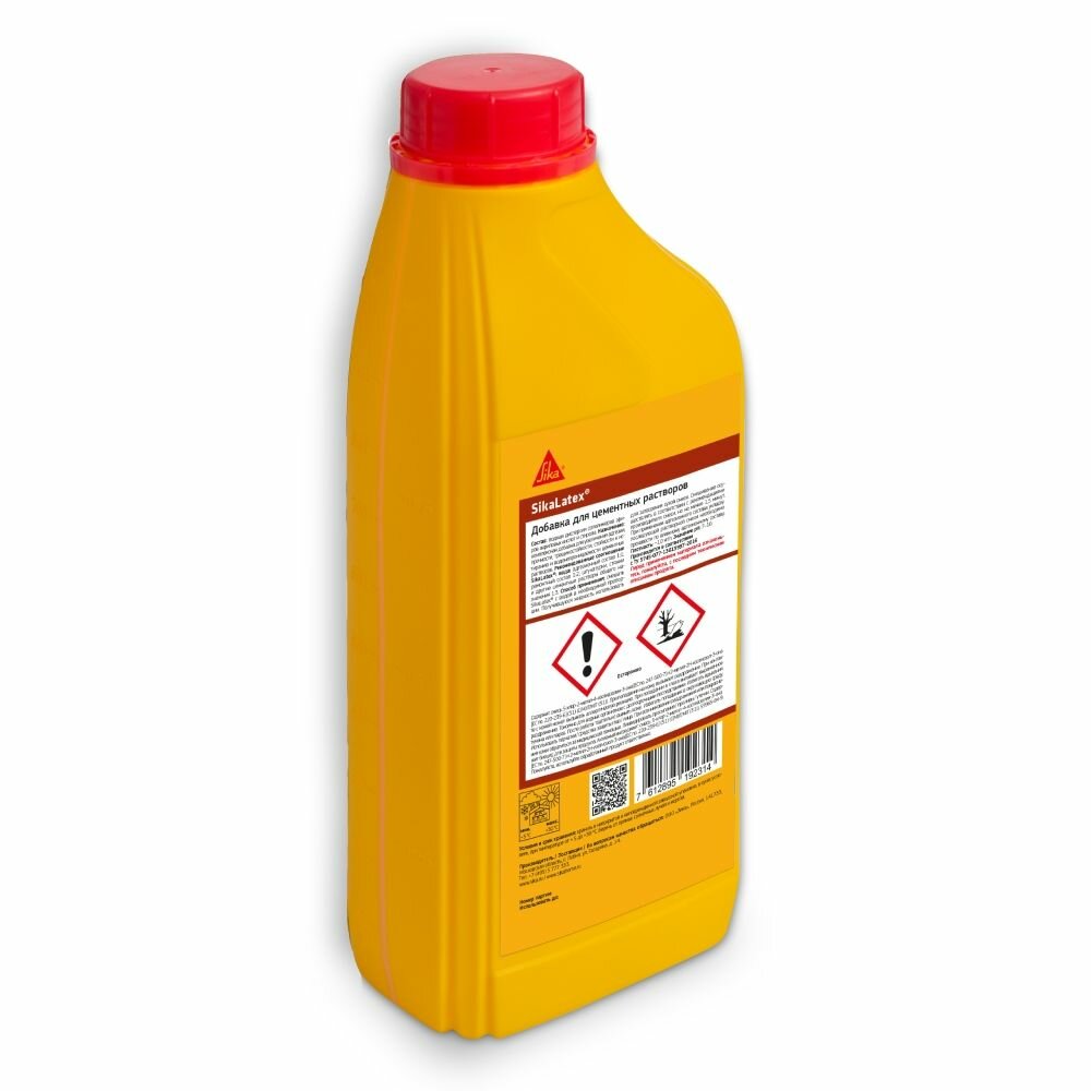 Адгезионная и пластифицирующая добавка Sika SikaLatex 1 л