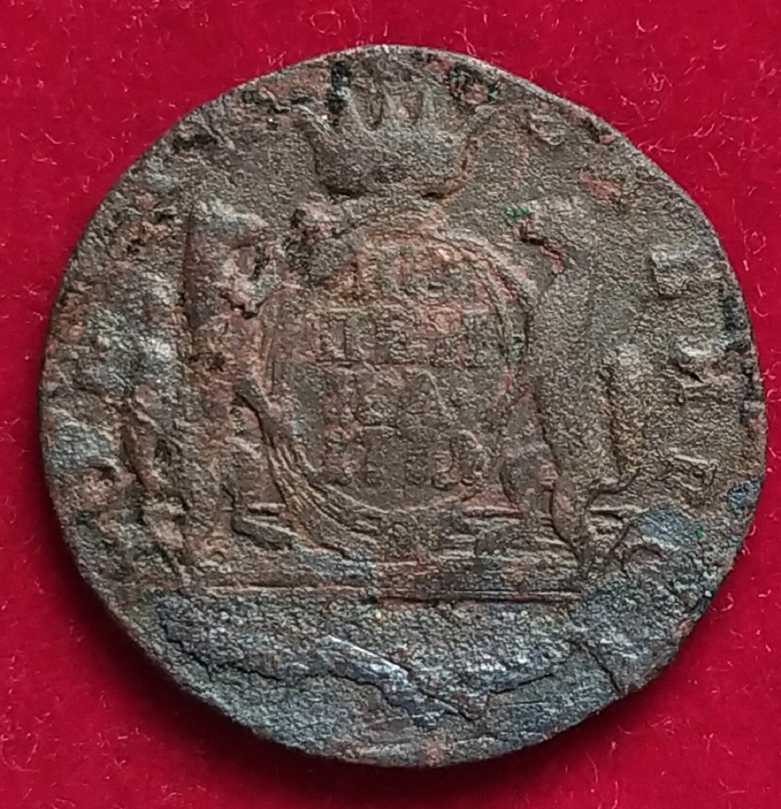 Копейка 1771 год сибирская монета